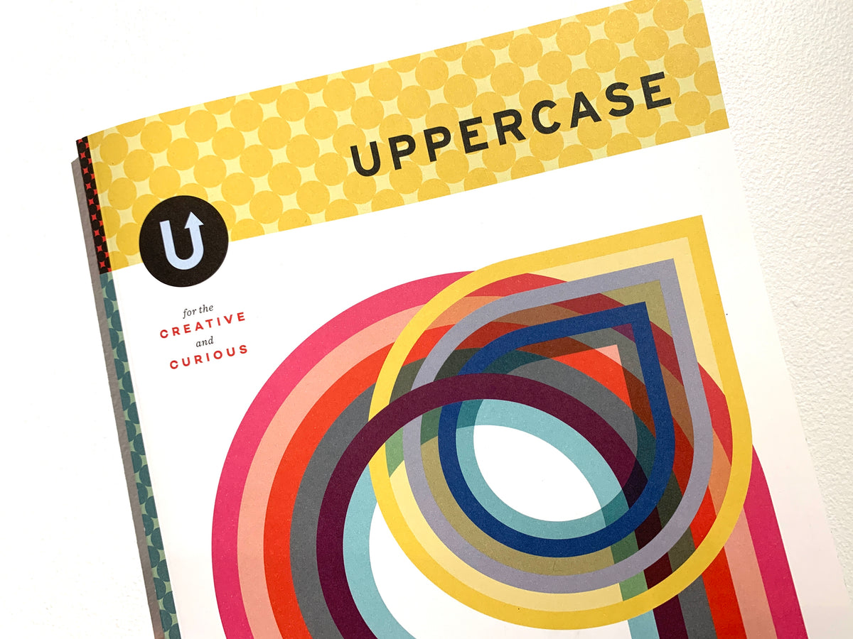 My art was in Uppercase magazine – Rubine Red Inc.