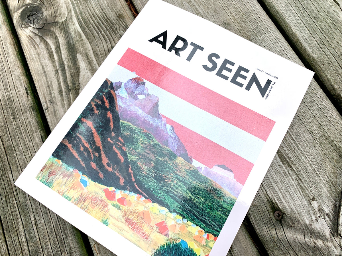 I was featured in Art Seen Magazine – Rubine Red Inc.